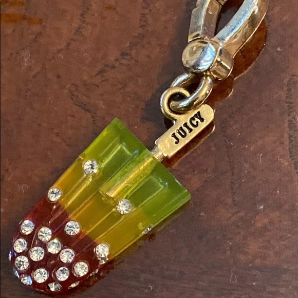 Juicy Couture | Jewelry | Juicy Couture Tri Color Popsicle Bling Charm ...